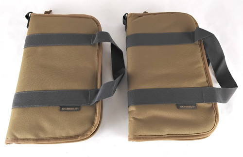2x SCHEELS Tactical Pistol Soft Case Hunting Shooting Range Handgun ...