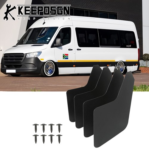 Mud Flaps Splash Guards Flexible Wheel Fender Flares for Mercedes Benz ...