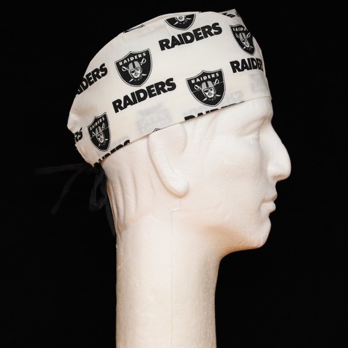 NFL Las Vegas Raiders on White Scrub Hat | eBay