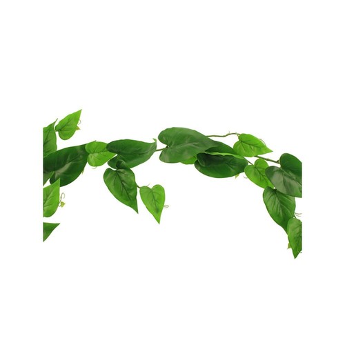 Artificial Green Devil's Ivy or Pothos Tropical Leaf Garland 71 Inches ...