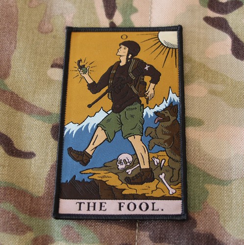 Task Force Doomer TFD - The Fool - 0 Tarot Patch - NOT FOG WRMFZY ...