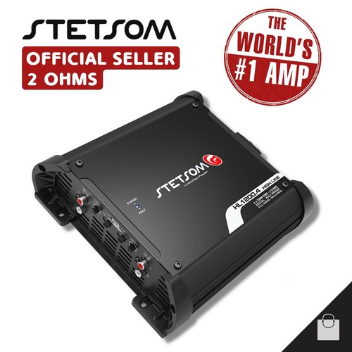 Stetsom HL 1200 2 Ohms Amplifier 1200.4 Amp 4 Channel Power Car 3-5 Day ...