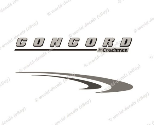 CONCORD COACHMEN RV SET TRAILER STICKER DECAL KIT CC2FR | eBay