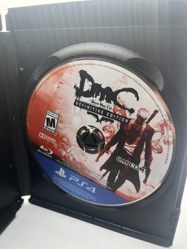 DmC Devil May Cry Definitive Edition Playstation 4 PS4 Game Disc Only ...