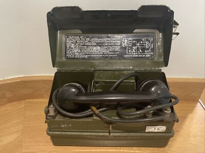 Field Telephone in Collectable Wwii Military Field Gear & Equipment for ...