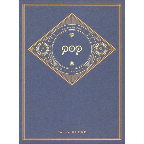 P.O.P - Puzzle Of POP (1st Mini Album) + Folded Poster - Brand New ...