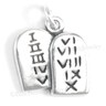 STERLING SILVER TEN COMMANDMENTS TABLET CHARM/PENDANT | eBay