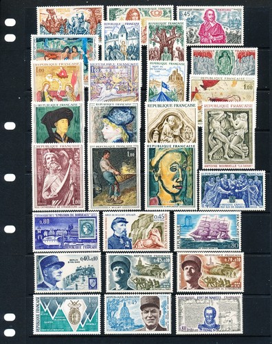French Stamp Collection, Beautiful Vintage Mint Never-Hinged Stamps | eBay