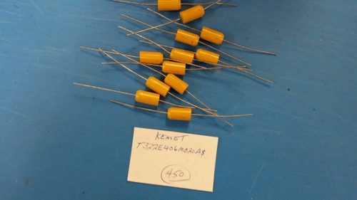 (10 PCS) Cap Tant Solid 40uF 20V 20% T322E406M020AS KEMET | eBay