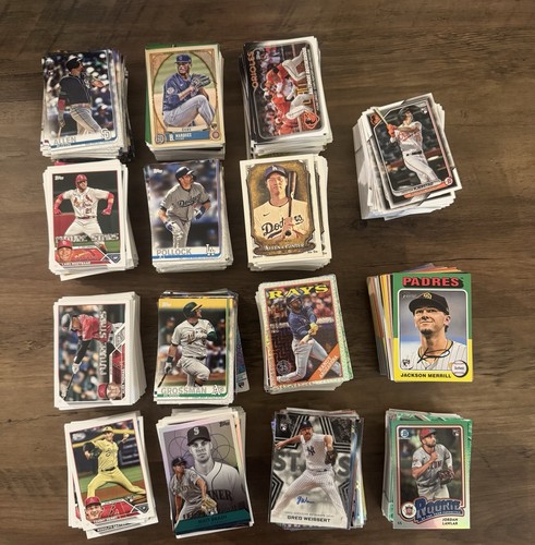 Random HUGE Lot of 2300+ Superstar Baseball Cards - Inserts, Parallels ...