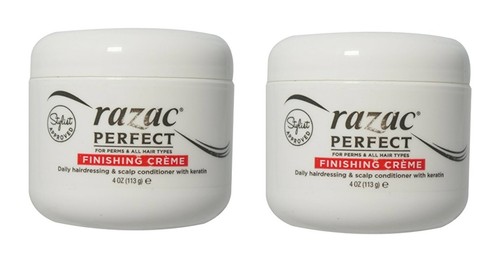 Razac Perfect for Perms Finishing Creme Hairdressing & Conditioner 4oz ...
