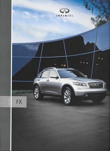 2005 INFINITI FX sales brochure catalog US 05 FX35 FX45 | eBay