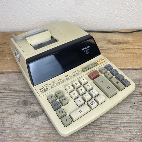 Sharp Electronic Calculator EL2607P 12 DIGIT for sale online | eBay