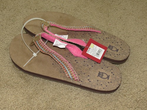 NEW NWT Mossimo multi-colored sandals / flip-flops - womens 10 | eBay