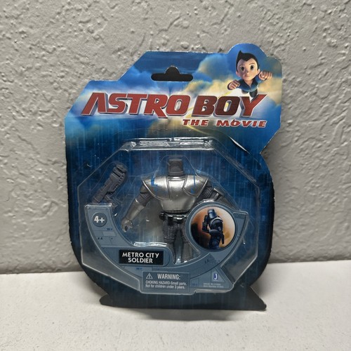 Astro Boy The Movie 3.7" Action Figure Metro City Soldier 2009 | eBay