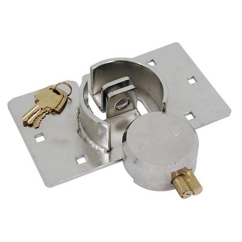 Neilsen High Security Shackleless Hasp Padlock Steel Set Workshop Van ...