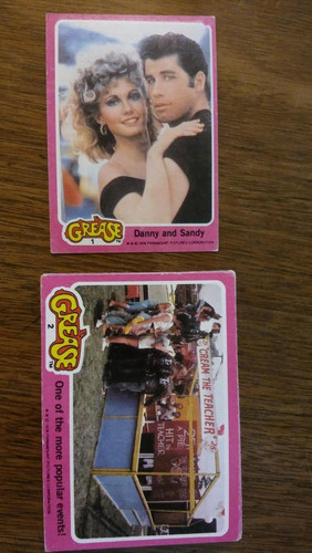 GREASE 1978 TOPPS SERIES #1 CARDS 1-66 NEAR SET 55/66 | eBay