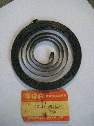 SUZUKI SNOWMOBILE SM RECOIL STARTER SPRING NOS! | eBay