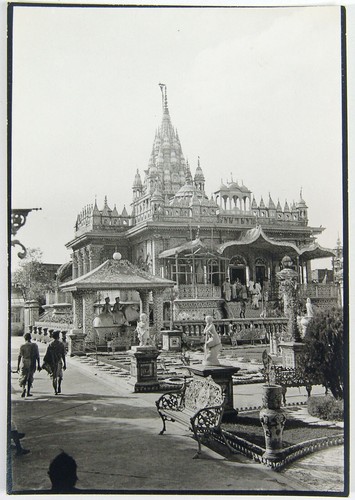 Vtg 1940s GI Photos Kanch Mandir (Glass Temple - Jain) Indore, India ...
