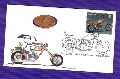 2006 HARLEY DAVIDSON SNOOPY STURGIS SD Elongated Pressed Copper Penny ...