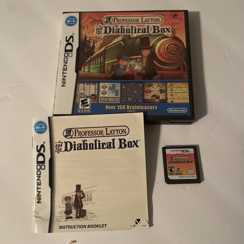 Professor Layton And The Diabolical Box Nintendo DS Video Game | eBay
