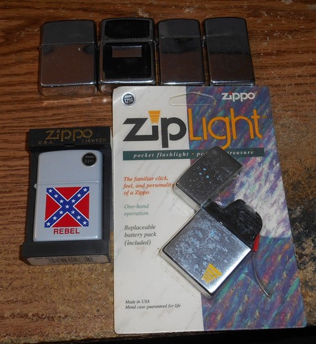 VINTAGE ZIPPO LIGHTER LOT/6 DIFFERENT/NICE VARIETY/2 NEW! | eBay