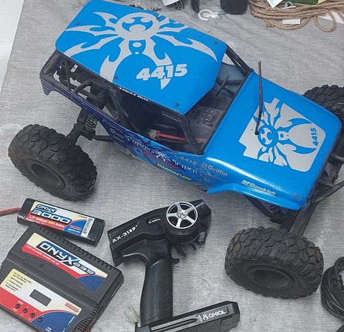 Axial Wraith Poison Spider Used (US Seller!) | eBay
