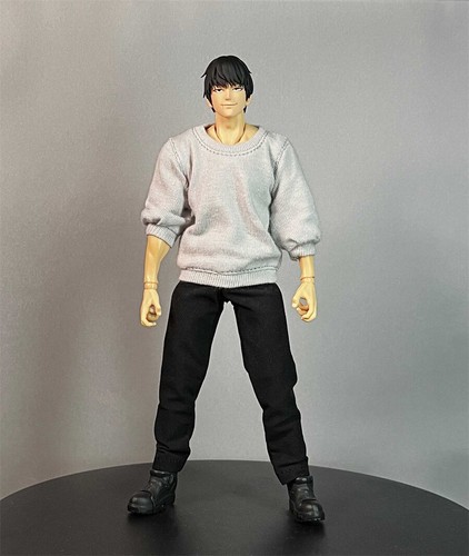 Custom Jujutsu Kaisen Fushiguro Toji Outfits for 1/12 Romankey Body（No ...