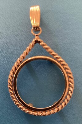 full gold sovereign mount products for sale | eBay