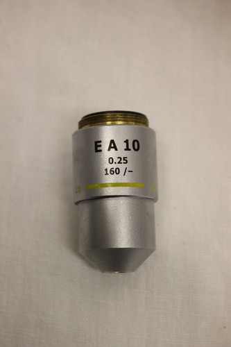OLYMPUS MICROSCOPE OBJECTIVE LENS E A10 EA10 0.25 160 10x MADE IN JAPAN | eBay