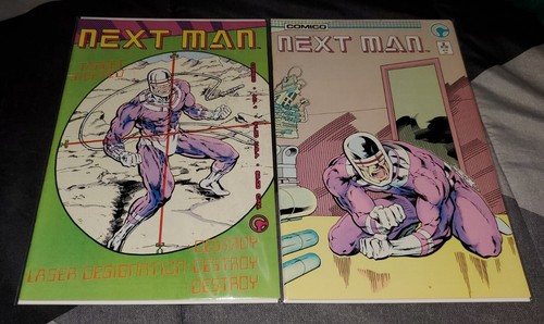 Next Man #1, 2, 3, (COMICO, 1985) | eBay