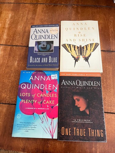 ANNA QUINDLEN - LOT OF 4 PB - TITLES IN PIC | eBay