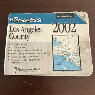 Las mejores ofertas en Guía de Thomas Los Ángeles en mapas de Estados ...