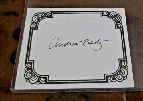 Andrea Bartz author autographed bookplate signed We Were Never Here ...