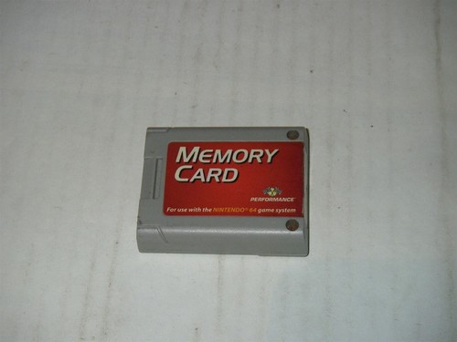 NINTENDO 64 MEMORY CARD | eBay