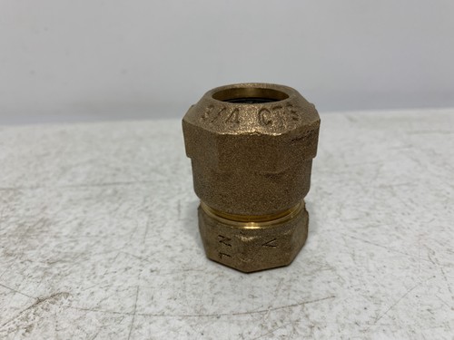 Ford 3/4" CTS x NL Brass Compression Coupling | eBay