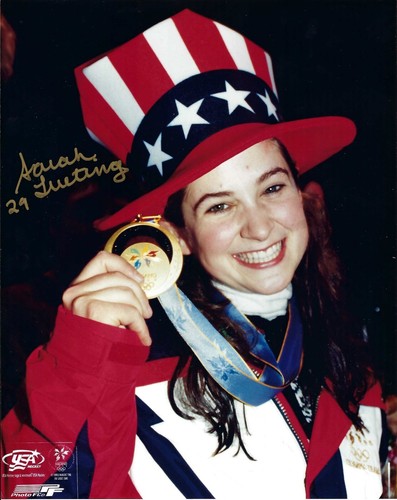 SARAH TUETING Team USA Gold Medal Goaltender Autographed Photo | eBay