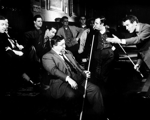 The Hustler 1961 Paul Newman Fast Eddie Jackie Gleason Minnesota Fats ...