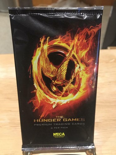 Neca Hunger Games (Movie) Trading Card Packs (Lot of 2 Packs w/ 6 cards ...