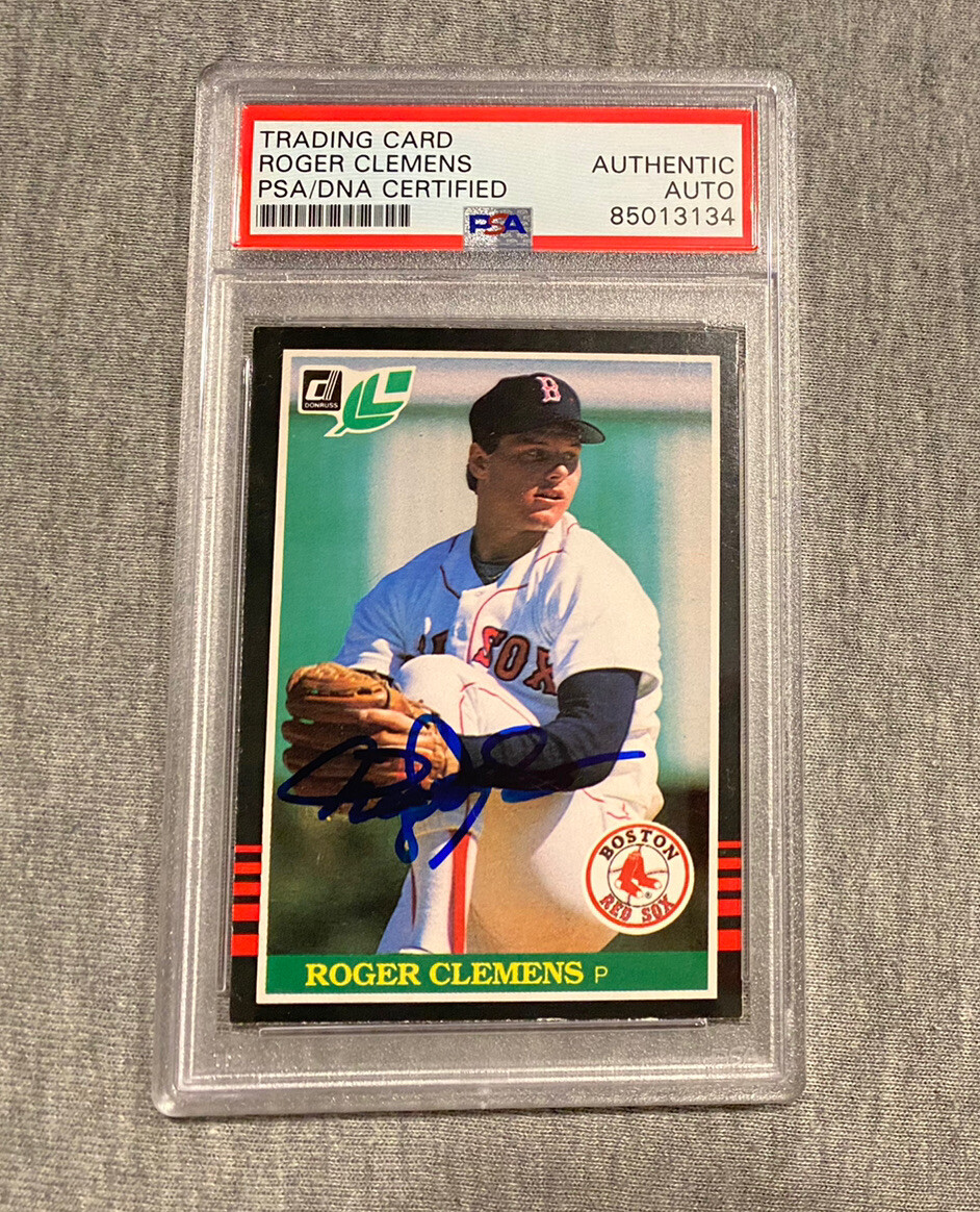 Roger Clemens Autographed Memorabilia | Signed Photo, Jersey ...