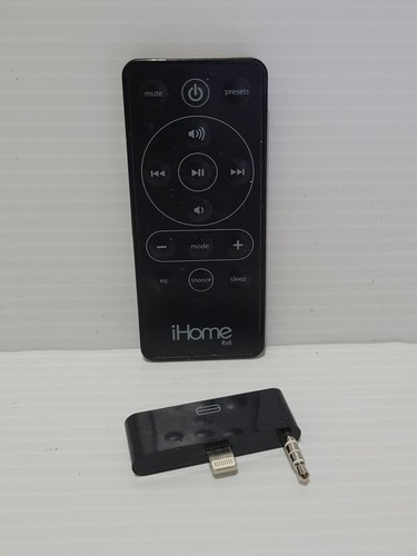 iHOME RZ6 Remote Control With 4XEM iPhone 6 Audio Adapter | eBay