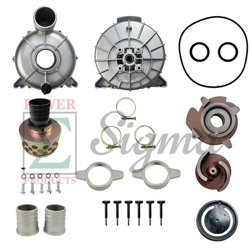 Semi-Trash Pump NPT Thread Replaces PREDATOR 3" in. 212cc Gas Water ...