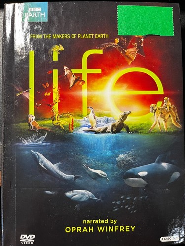 BBC Earth From the Makers of Planet Earth " Life " DVD Oprah Winfrey 4 ...