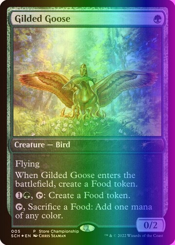 MTG Magic the Gathering Gilded Goose (5/29) Store Championships 2022 LP FOIL | eBay