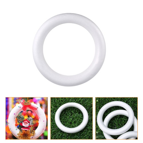 Set of 3 Plastic Rings for Crafts Diy Accessory Kid Child Forms Round ...