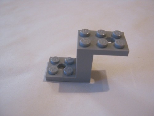 Lego (1) Light Gray 2x5x2 1/3 Brick Plate With Two Holes, 76766 28964 ...
