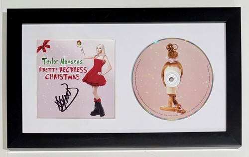 Taylor Momsen Signed Autograph Pretty Reckless Christmas CD Framed ...