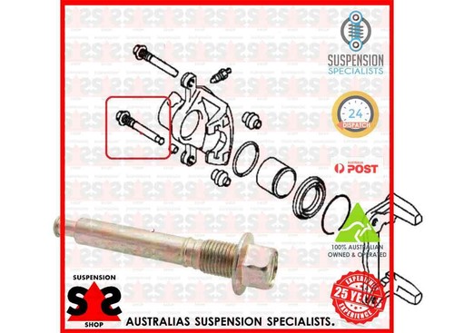 Rear Axle Lower Guide Bolt, Brake Caliper Suit MITSUBISHI Delica D5 2.4 ...