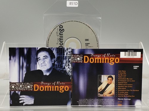 Songs Of Love by Placido Domingo (CD) No Case No Tracking | eBay