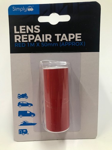 Red Lens Repair Tape - Tail Lamp Repair | eBay UK
